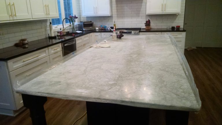 Quartzite Island • Alexandria Marble Restoration Limited